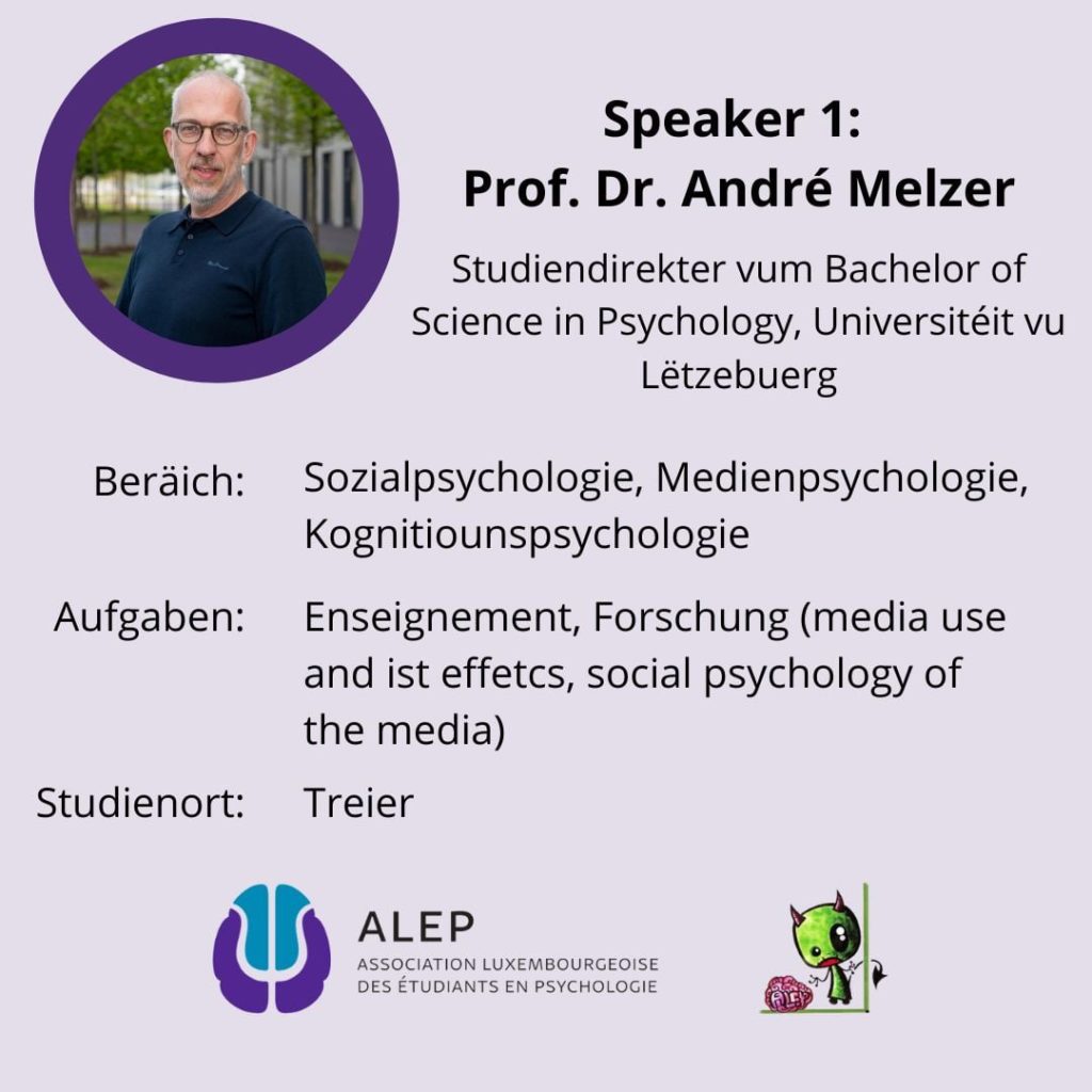 SIP 2022 – Speaker 1: Dr. André Melzer – ALEP