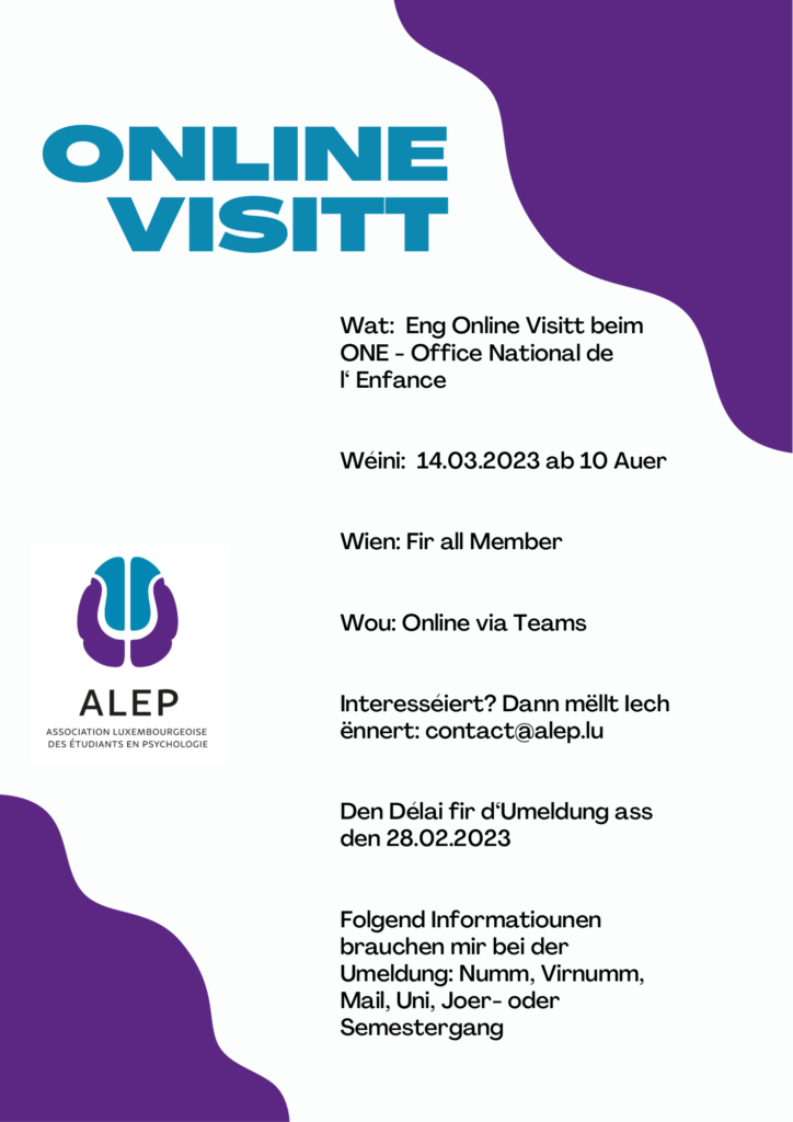 ALEP Visitt: ONE – ALEP